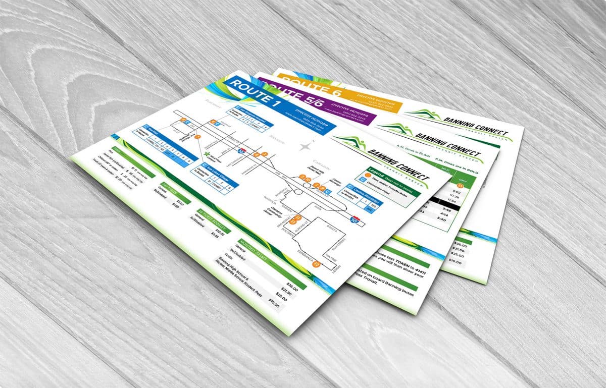 Banning: Bus wrap & transit route - CV Strat